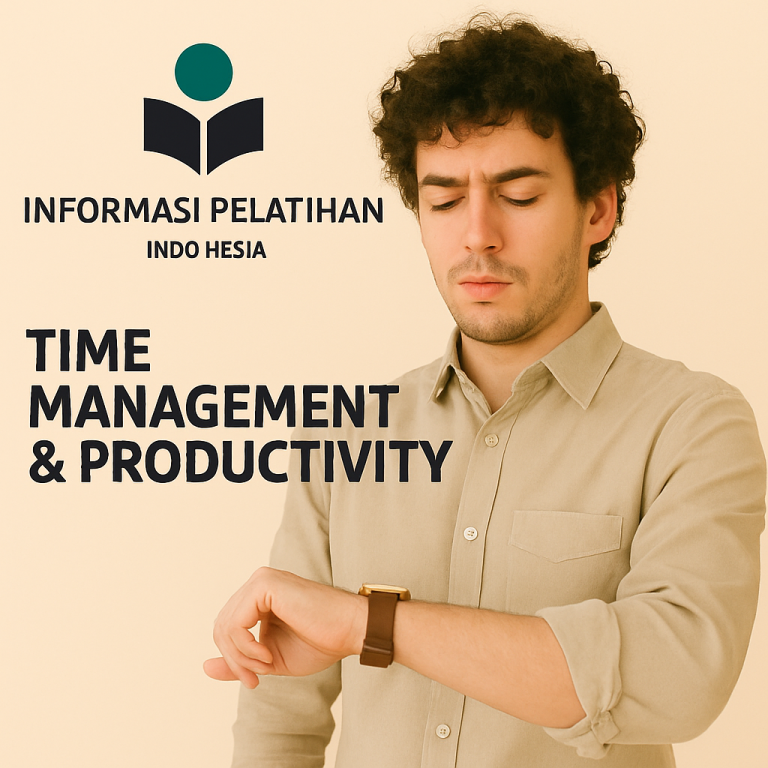 PELATIHAN TIME MANAGEMENT & PRODUCTIVITY | Pusat Informasi Training Seluruh Indonesia