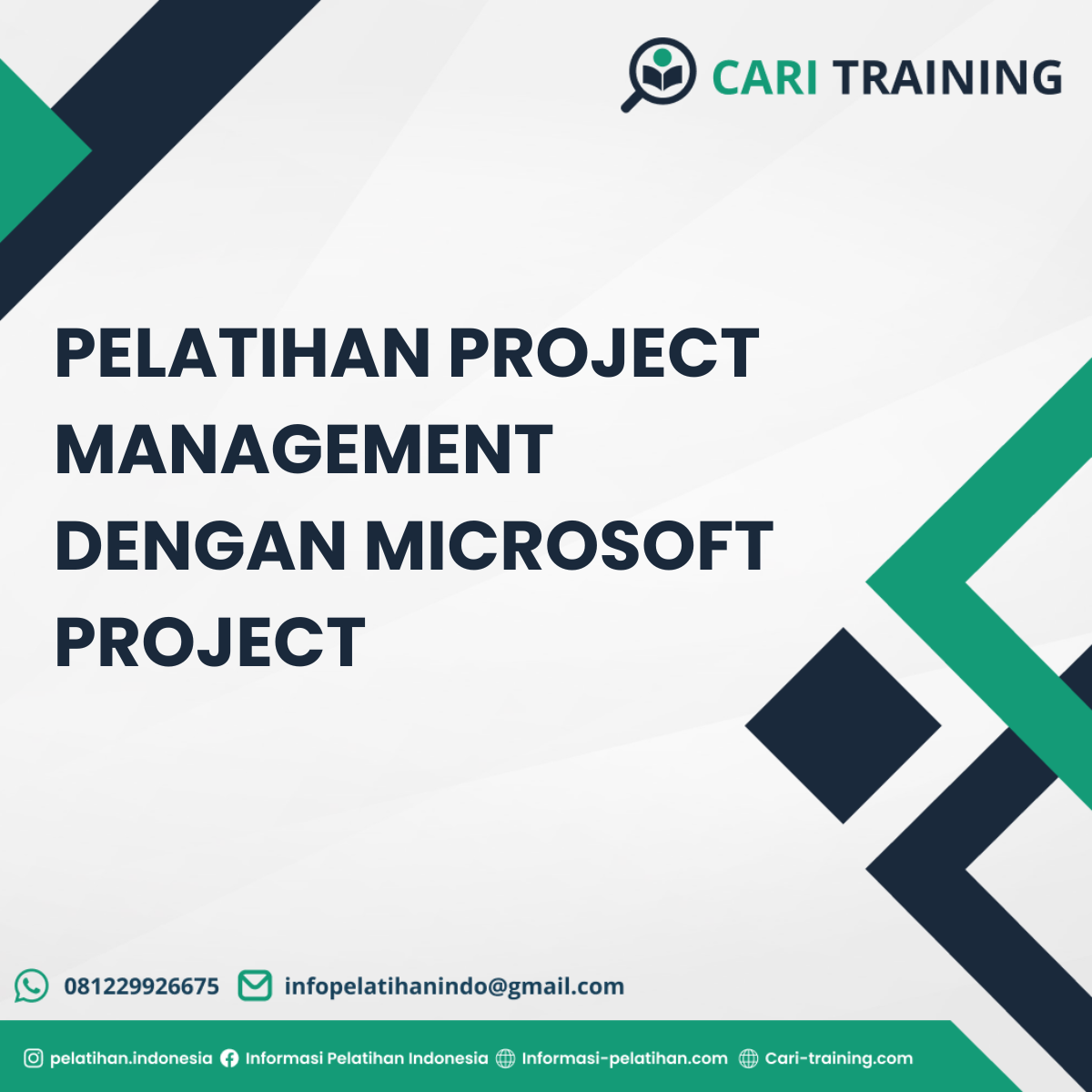 PELATIHAN PROJECT MANAGEMENT DENGAN MICROSOFT PROJECT | Pusat Informasi ...